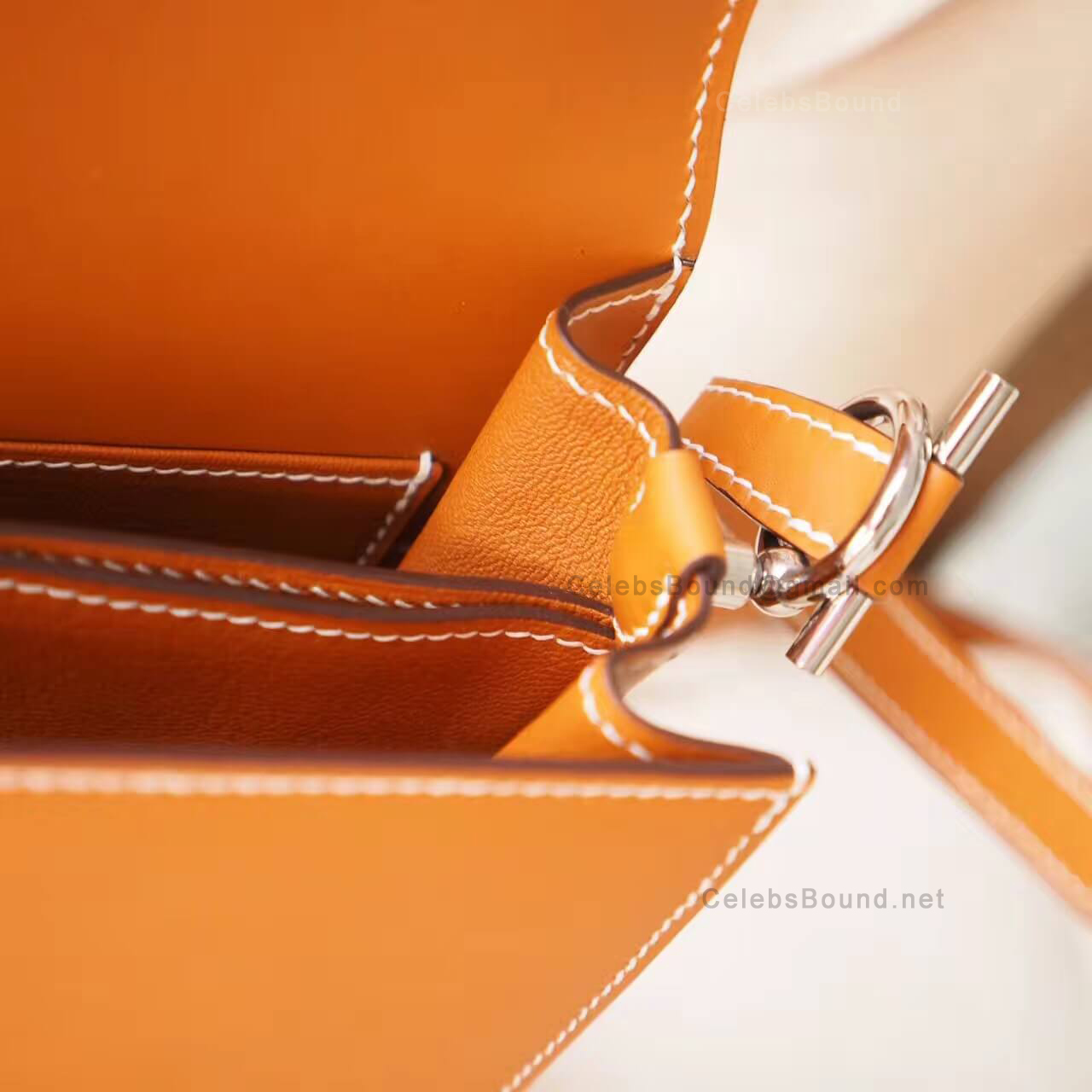 Hermes Roulis 23 Bag in ck21 Natural Sable Vache PHW